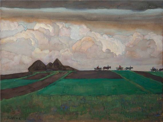 Konstantin Yuon | en clouds | MutualArt