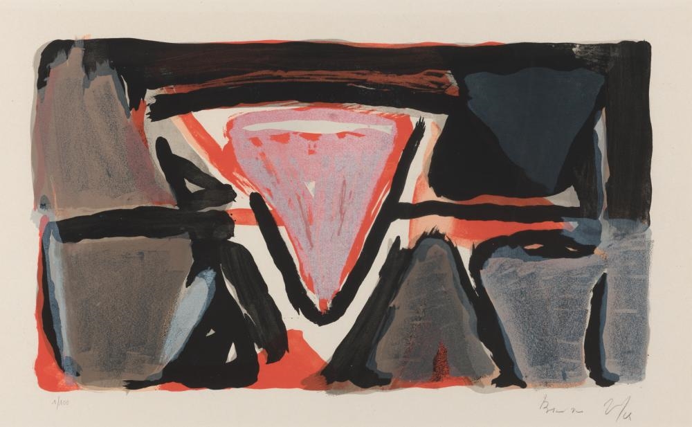 Bram Van Velde | Bram Van Velde - Two compositions (1977-1978 | MutualArt