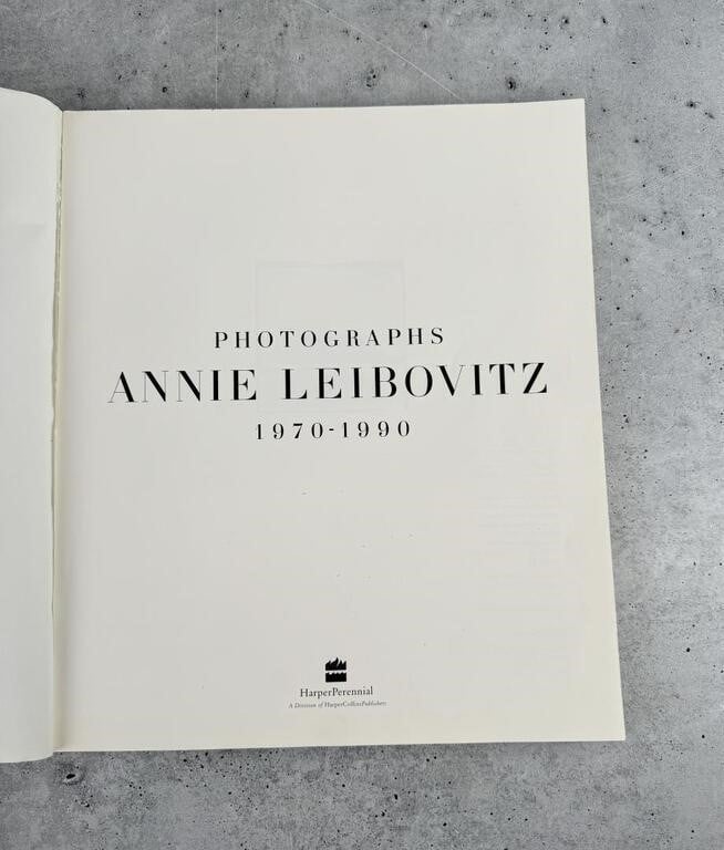 Annie Leibovitz | Photographs Annie Leibovitz 1970-1990 (1991) | MutualArt