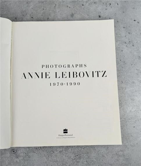 Annie Leibovitz | Photographs Annie Leibovitz 1970-1990 (1991) | MutualArt