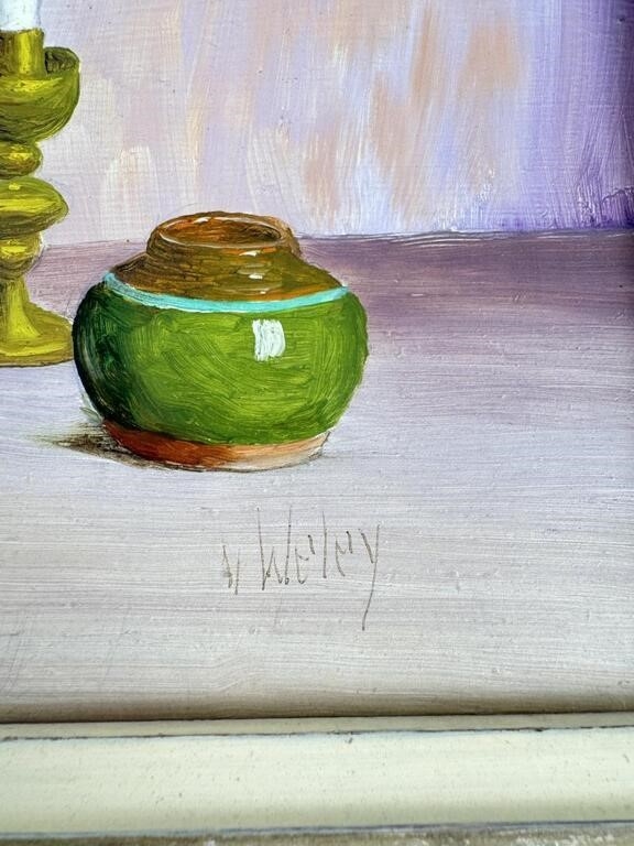 V. Weley | V Weley Still Life Painting | MutualArt