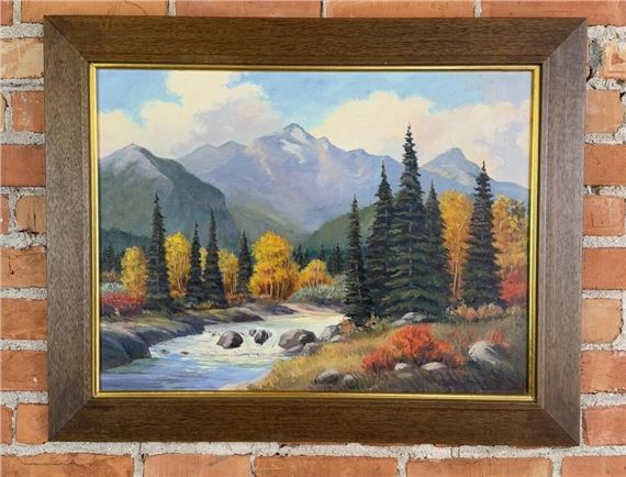 Helen Strange | Helen Strange Montana Oil Painting | MutualArt