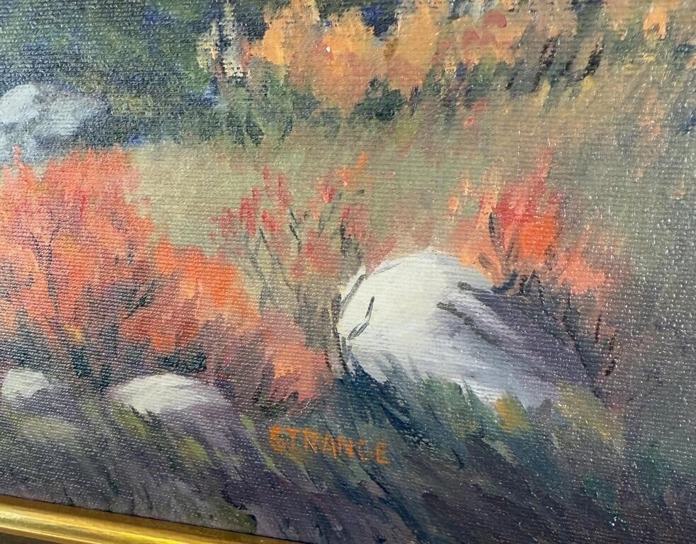 Helen Strange | Helen Strange Montana Oil Painting | MutualArt