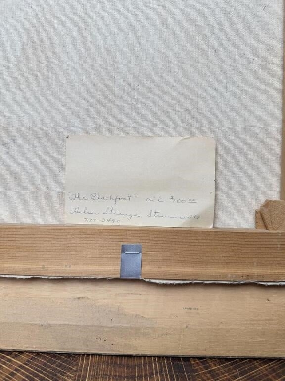 Helen Strange | Helen Strange Montana Oil Painting | MutualArt