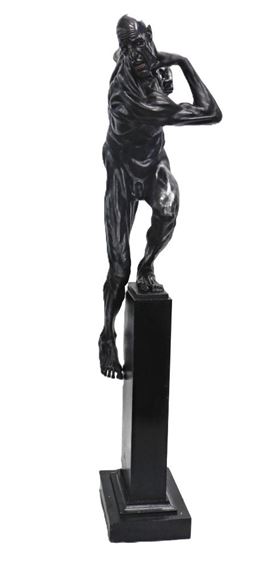 Dean Barrett | George - figure painted fibreglass resin | MutualArt