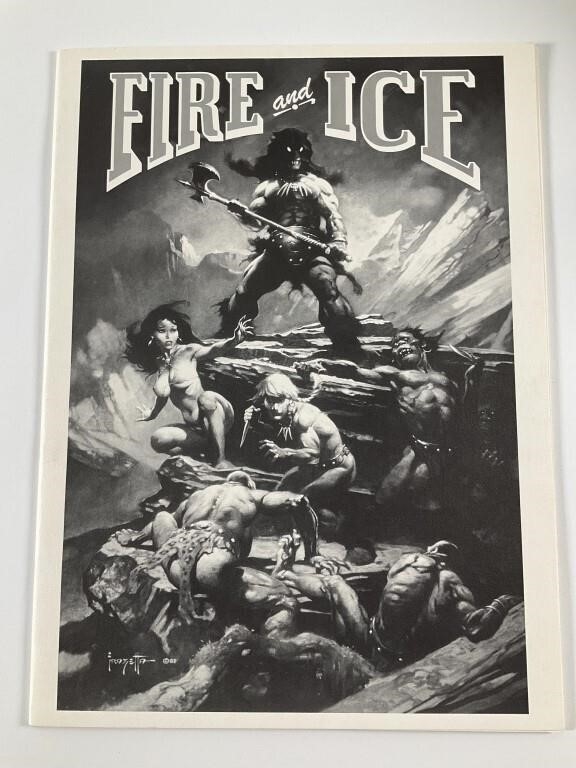 Frank Frazetta | 1983 Frazetta Fire And Ice Portfolio Complete (1983 ...