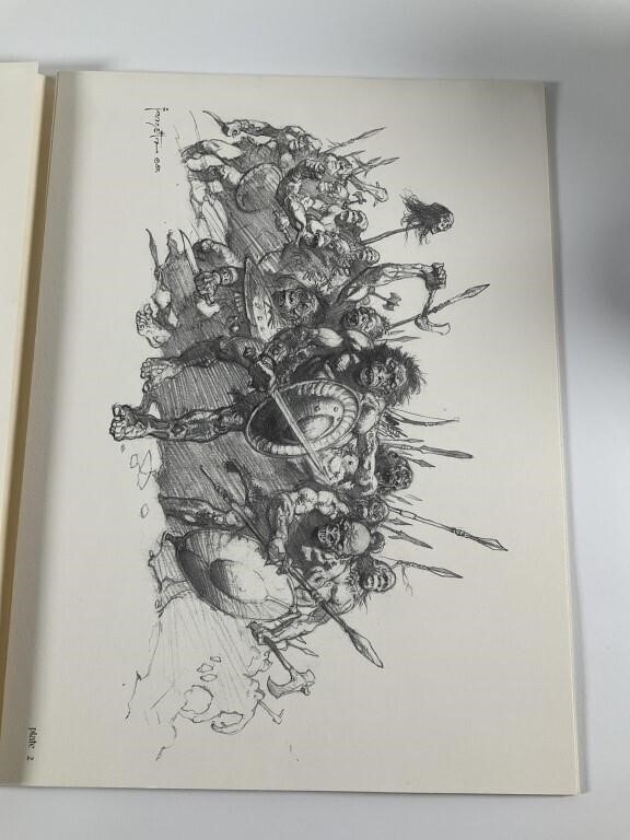 Frank Frazetta | 1983 Frazetta Fire And Ice Portfolio Complete (1983 ...