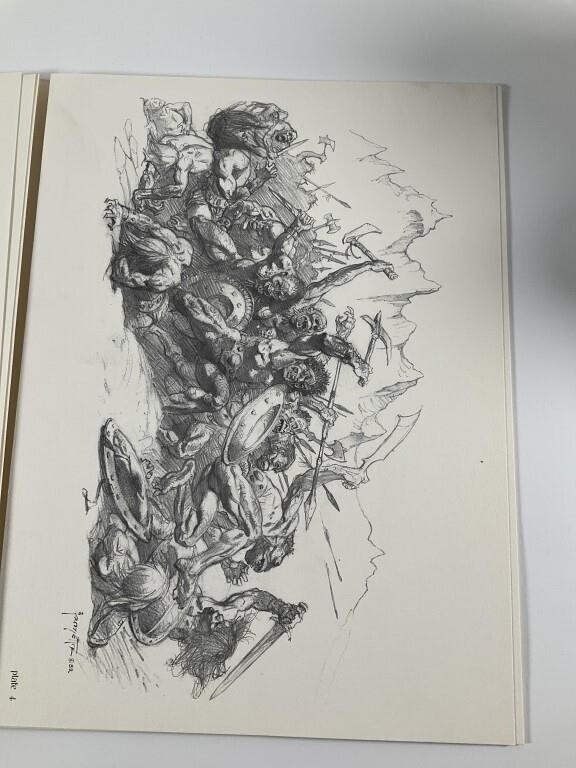 Frank Frazetta | 1983 Frazetta Fire And Ice Portfolio Complete (1983 ...