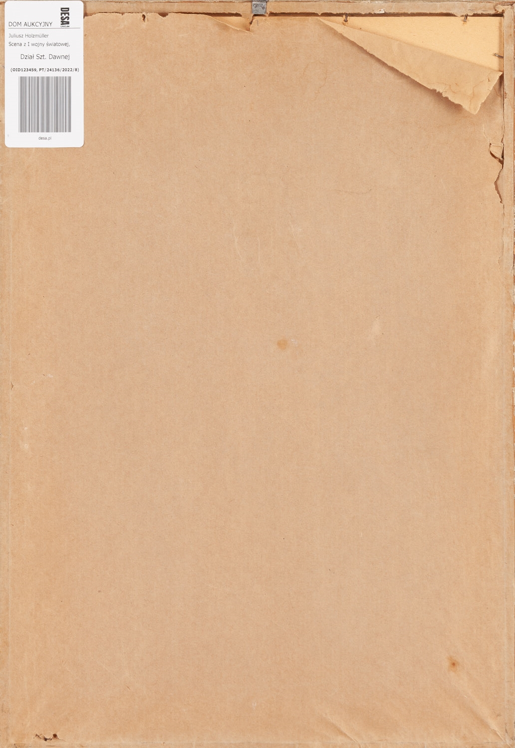 Juliusz Holzmüller | Scene form First World War | MutualArt