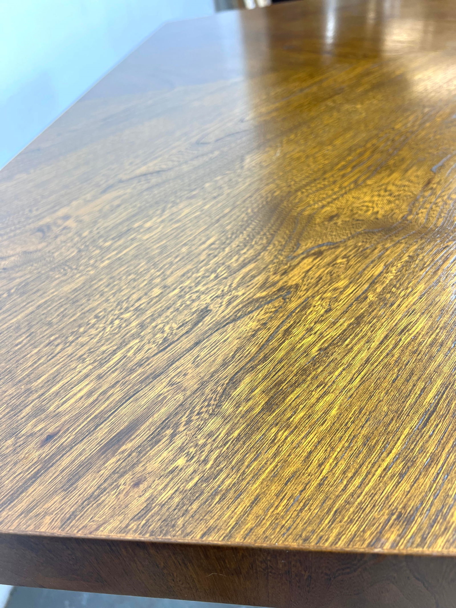 Milo Baughman | Milo Baughman Square Dining Table with Chrome Base ...