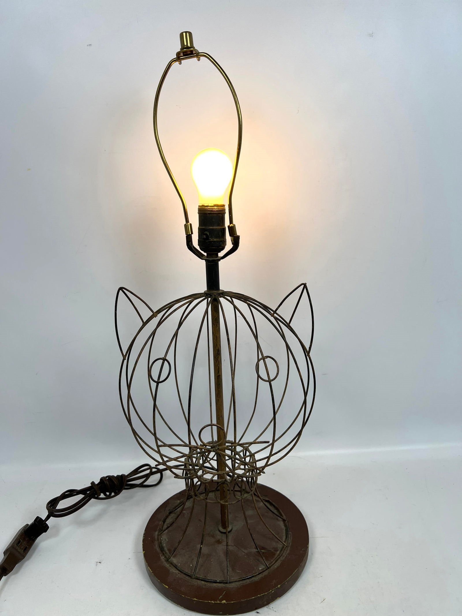 Frederick Weinberg | Frederick Weinberg Style Vintage Wire Cat Head ...