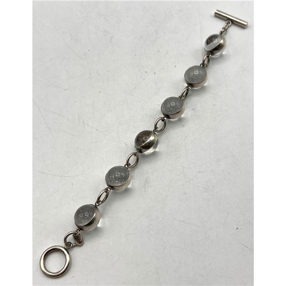 Sterling | Sterling Silver Pools of Light Bracelet. KENNETH L KING ...