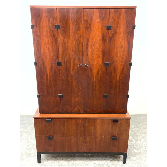 Milo Baughman | MILO BAUGHMAN for DIRECTIONAL Walnut Dresser ...