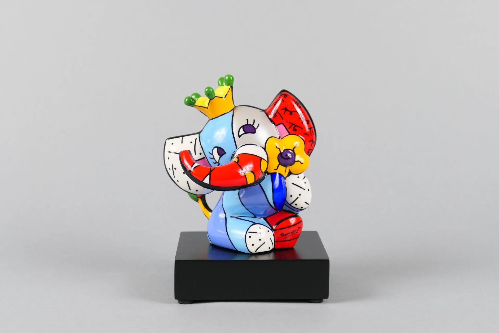 Romero Britto | Spring éléphant | MutualArt