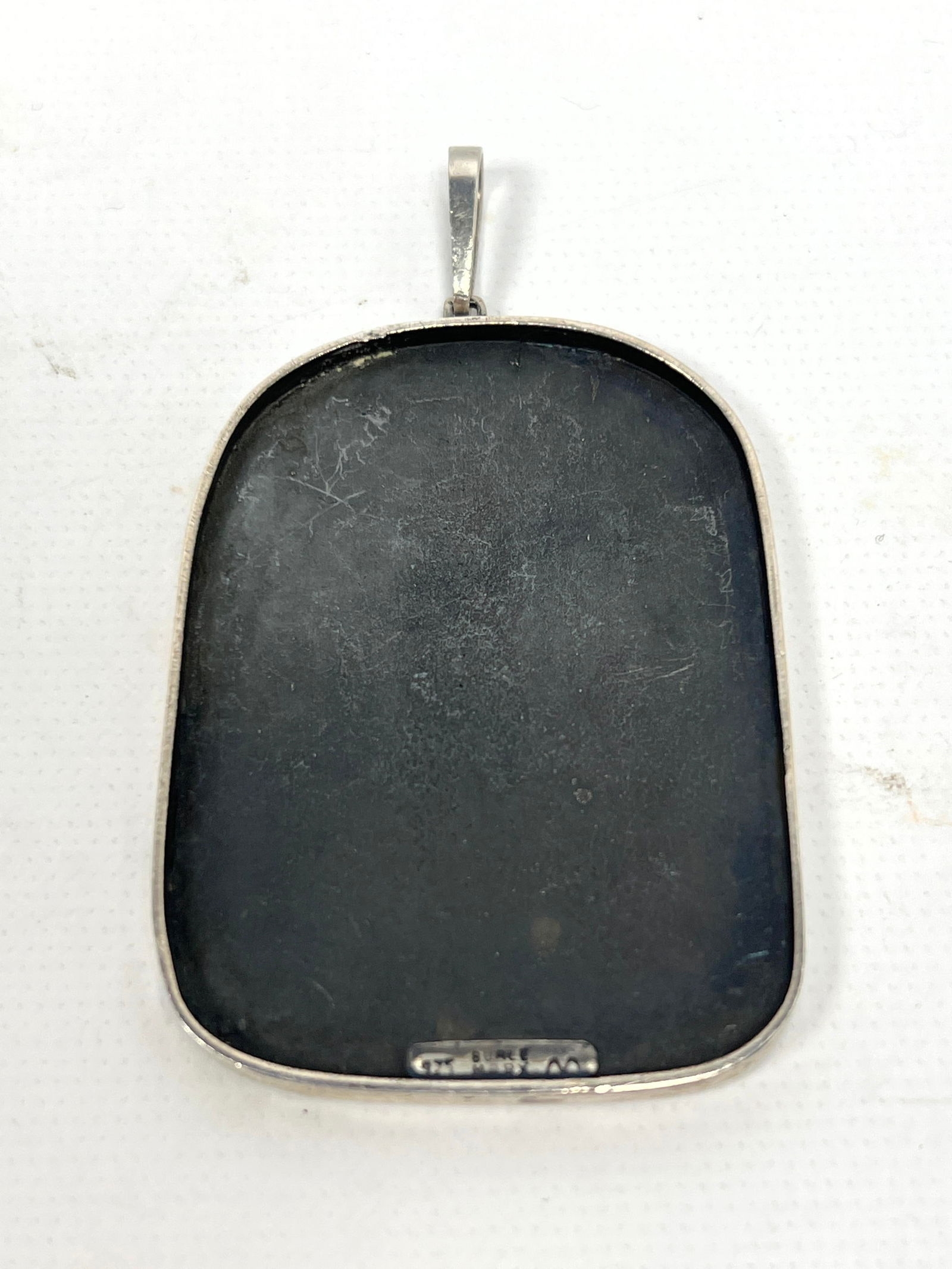 Sterling | BURLE MARX Sterling Silver Modernist Pendant. Studio. Large ...