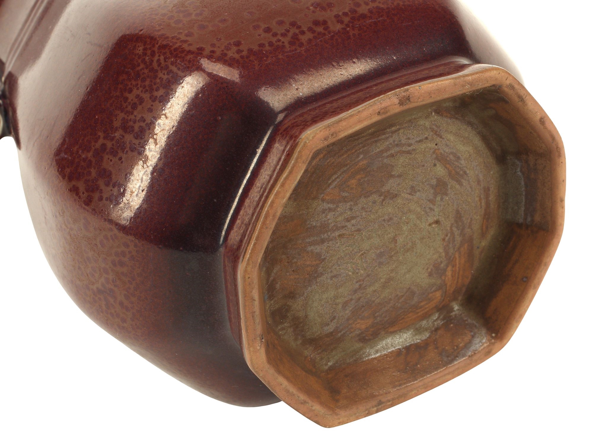 Chinese School | CHINESE JUN-TYPE PURPLE-GLAZED HU-FORM VASE | MutualArt