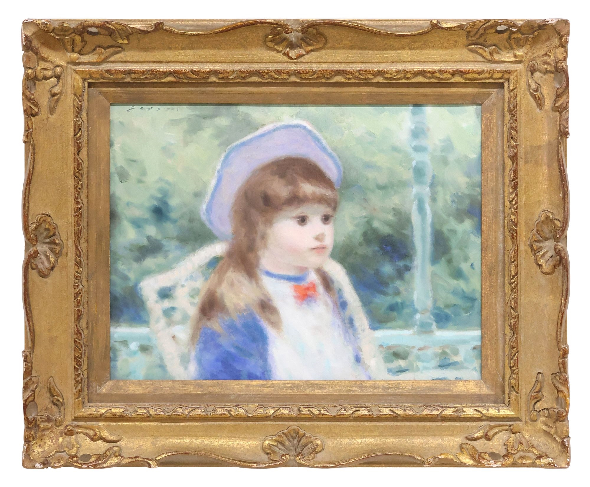 André Gisson | Portrait of a young girl | MutualArt