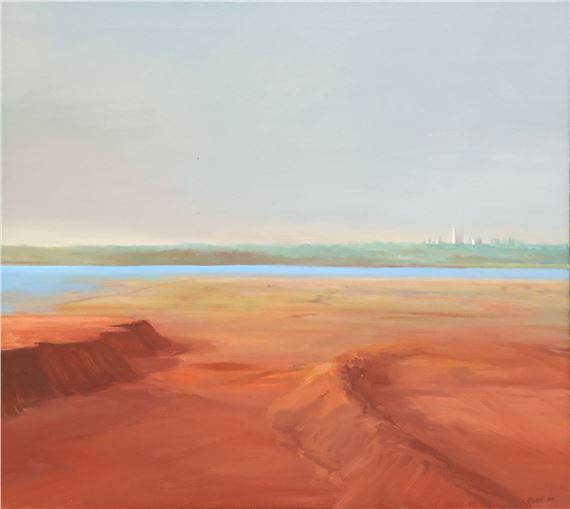 Scott Duce | Airport Landscape (1984) | MutualArt