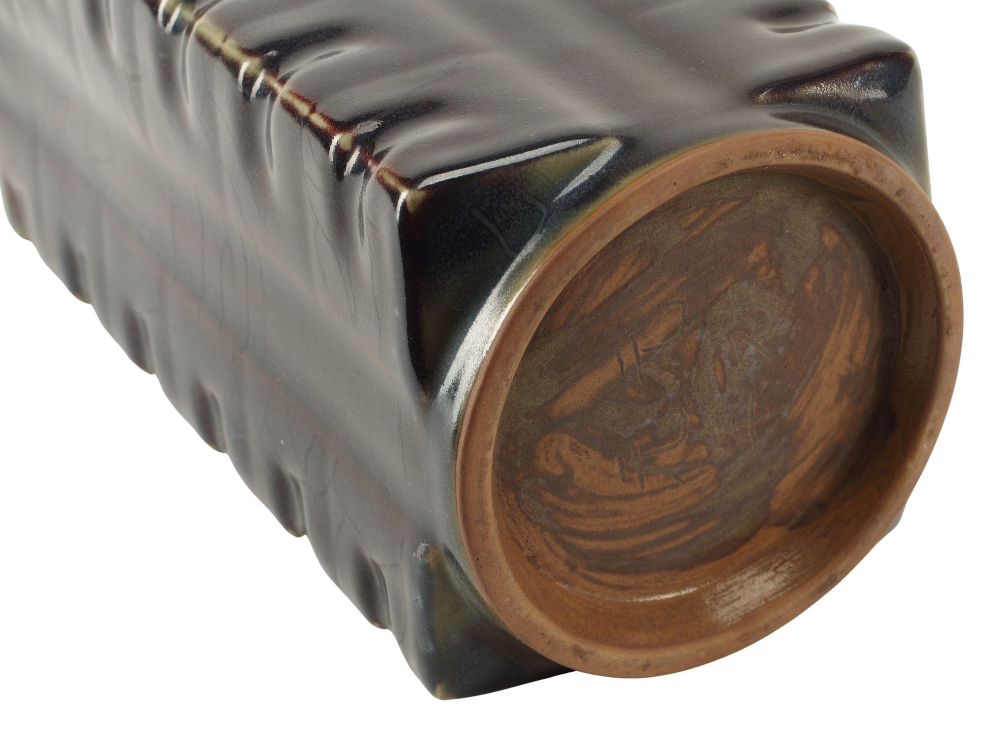 Chinese School | CHINESE JUN-TYPE PURPLE-GLAZED CONG-FORM VASE | MutualArt
