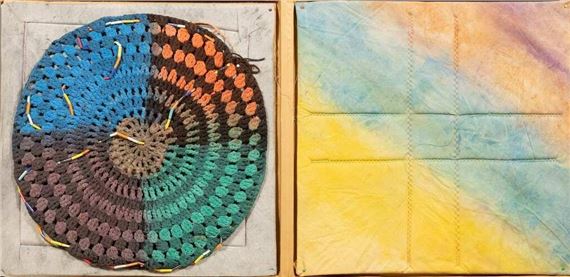 Alan Shields | Alan Shields Mixed Media Diptych B 19/30 (72) | MutualArt