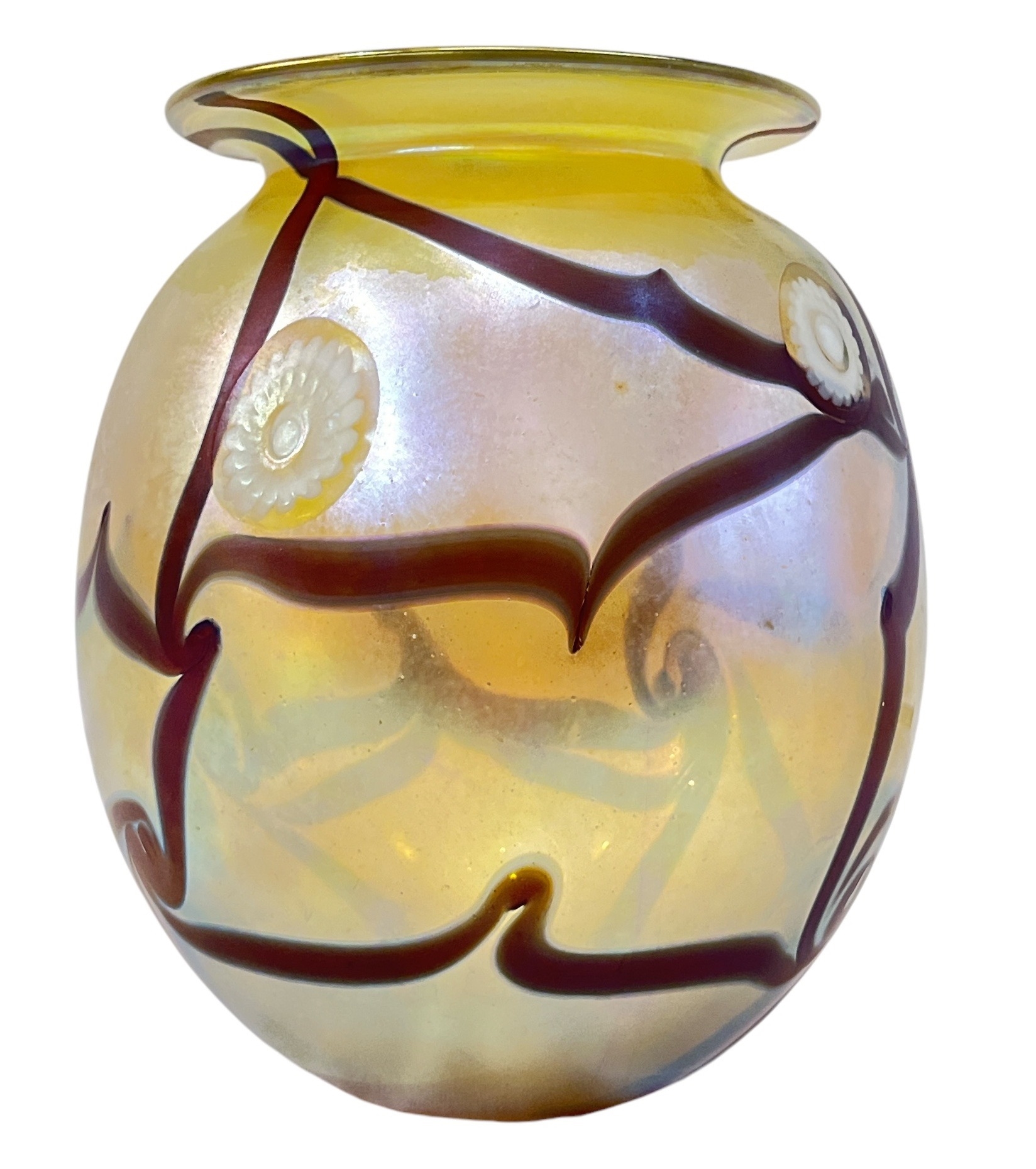 Robert Eickholt | An Iridescent Art Glass Vase by ROBERT EICKHOLT (1996 ...