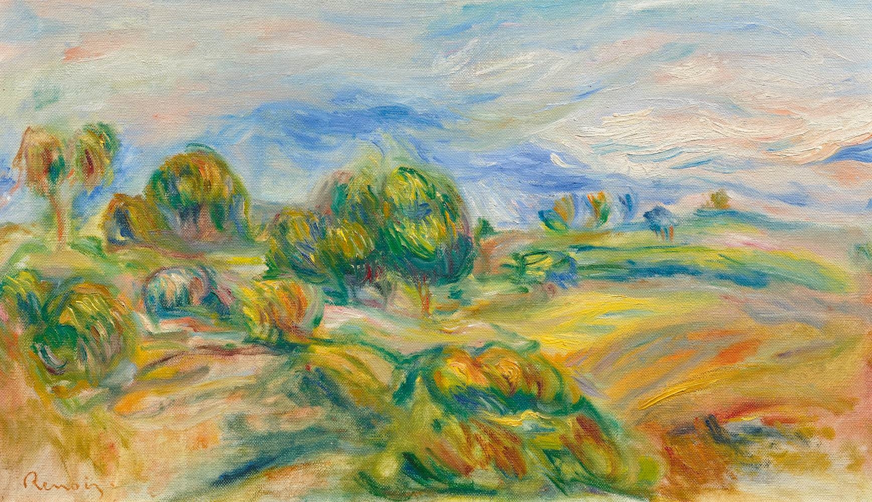 Pierre-Auguste Renoir | Paysage (Circa 1910) | MutualArt
