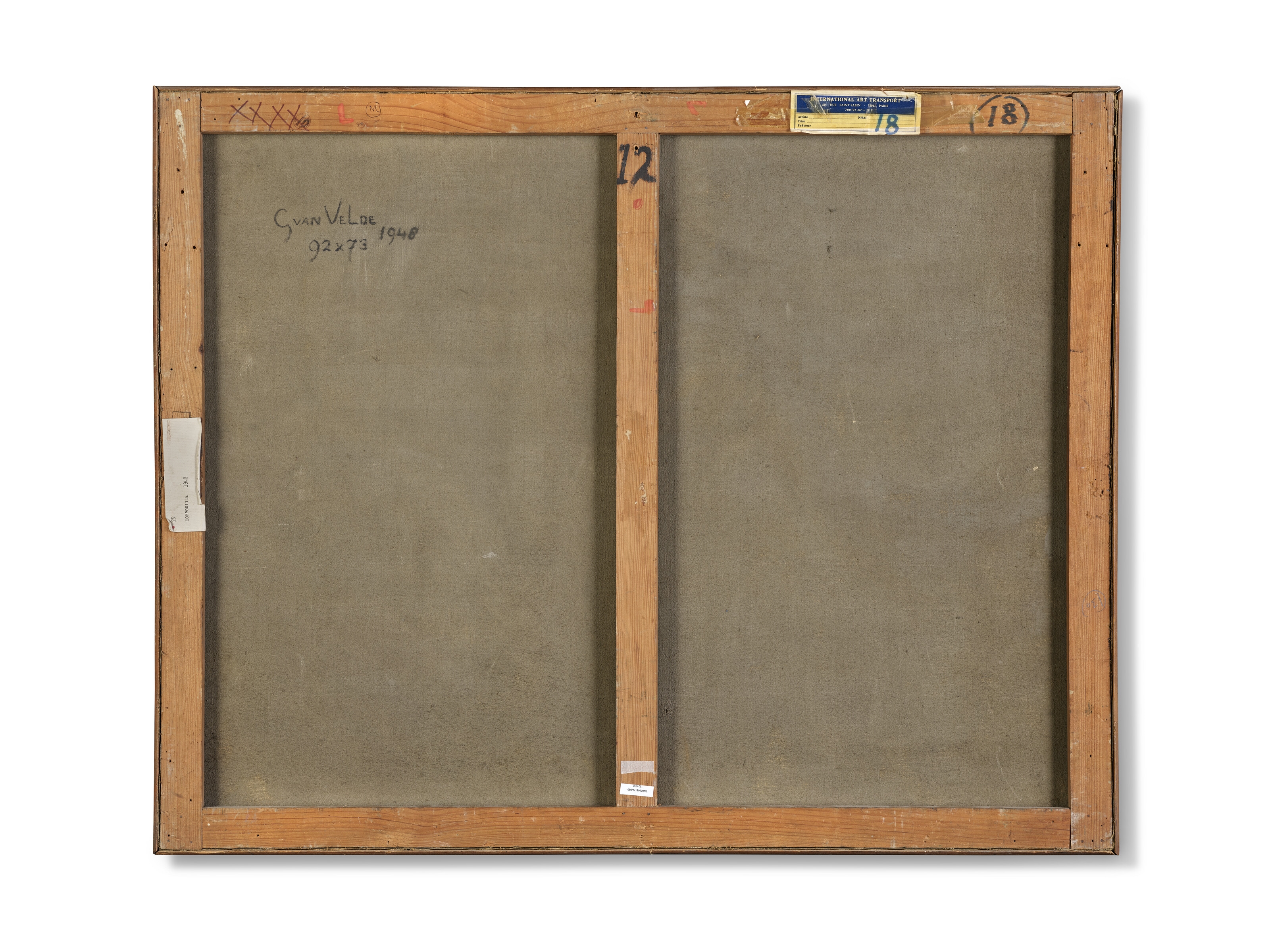 Geer Van Velde | Composition (1948) | MutualArt