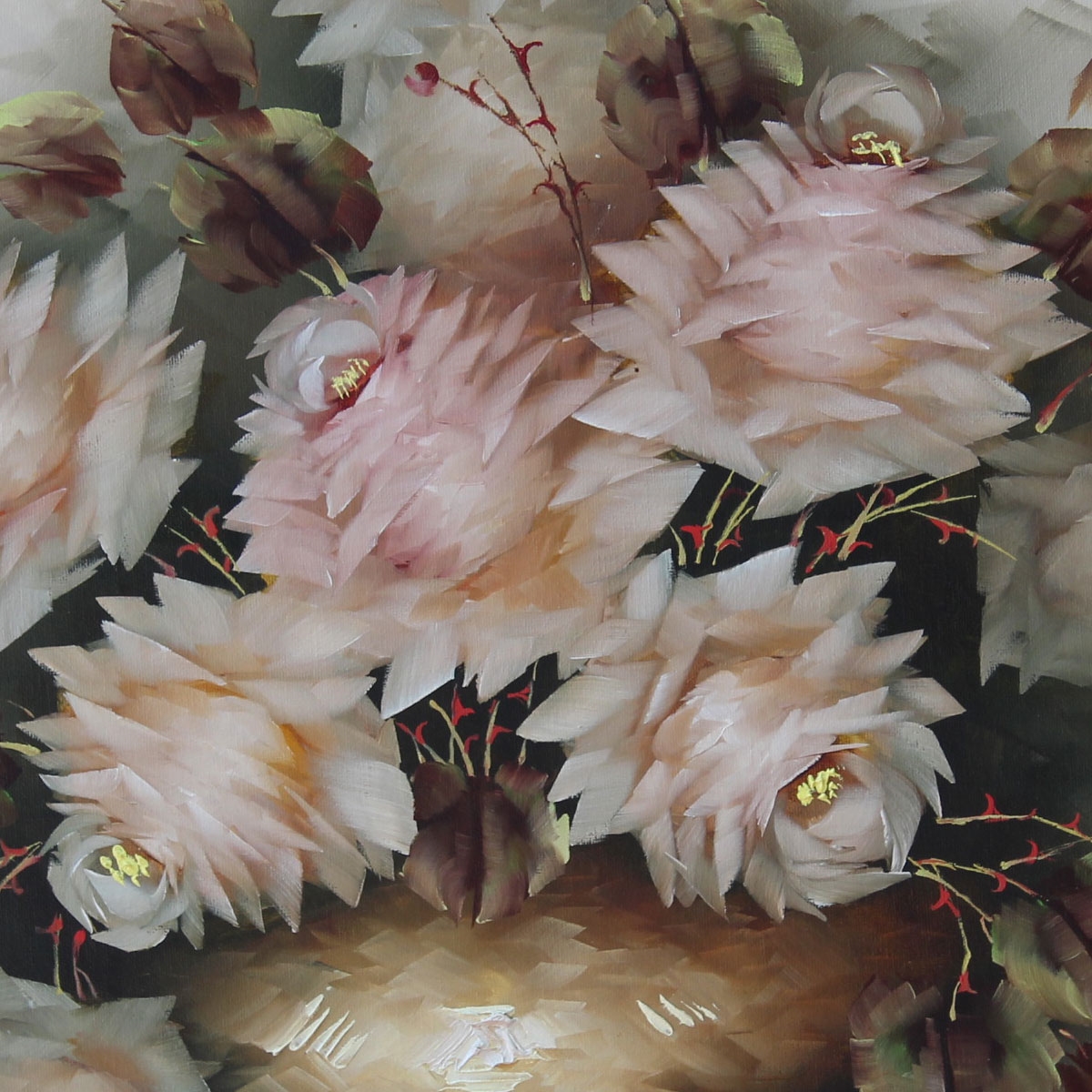 Jeanette Dykman | Still Life with Roses | MutualArt