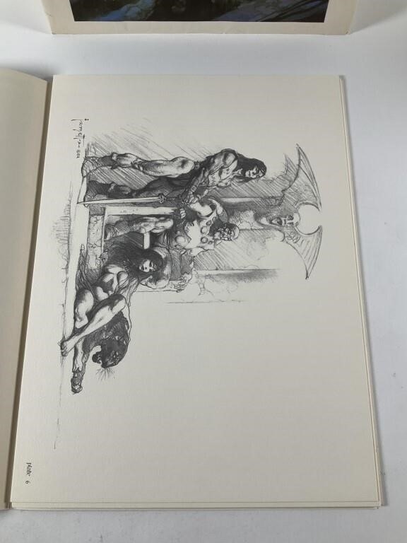 Frank Frazetta | Frank Frazetta Fire & Ice Bakshi 1983 Portfolio (1983 ...