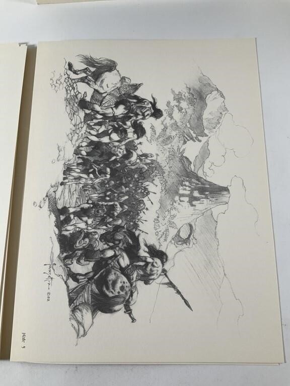 Frank Frazetta | Frank Frazetta Fire & Ice Bakshi 1983 Portfolio (1983 ...