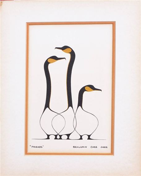 Benjamin Chee Chee | Kenneth Thomas Benjamin Chee Chee (1944, Temagami ...