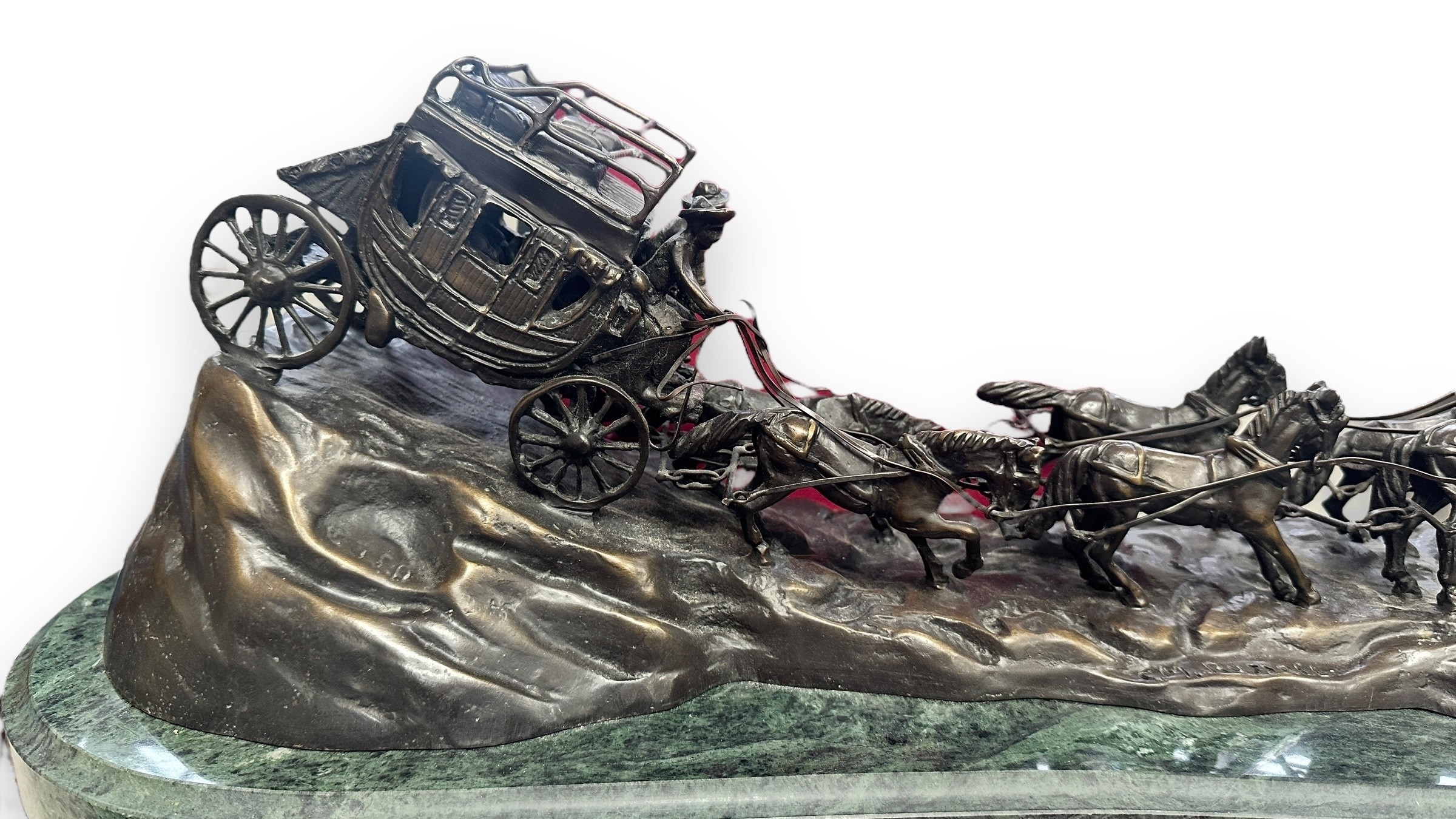 Charles Marion Russell | Stagecoach | MutualArt