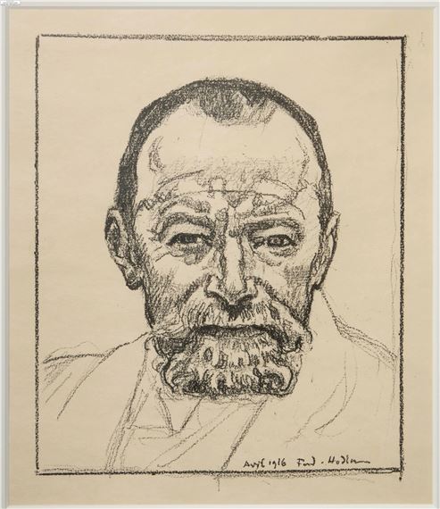 Ferdinand Hodler | Ferdinand Hodler (1916) | MutualArt