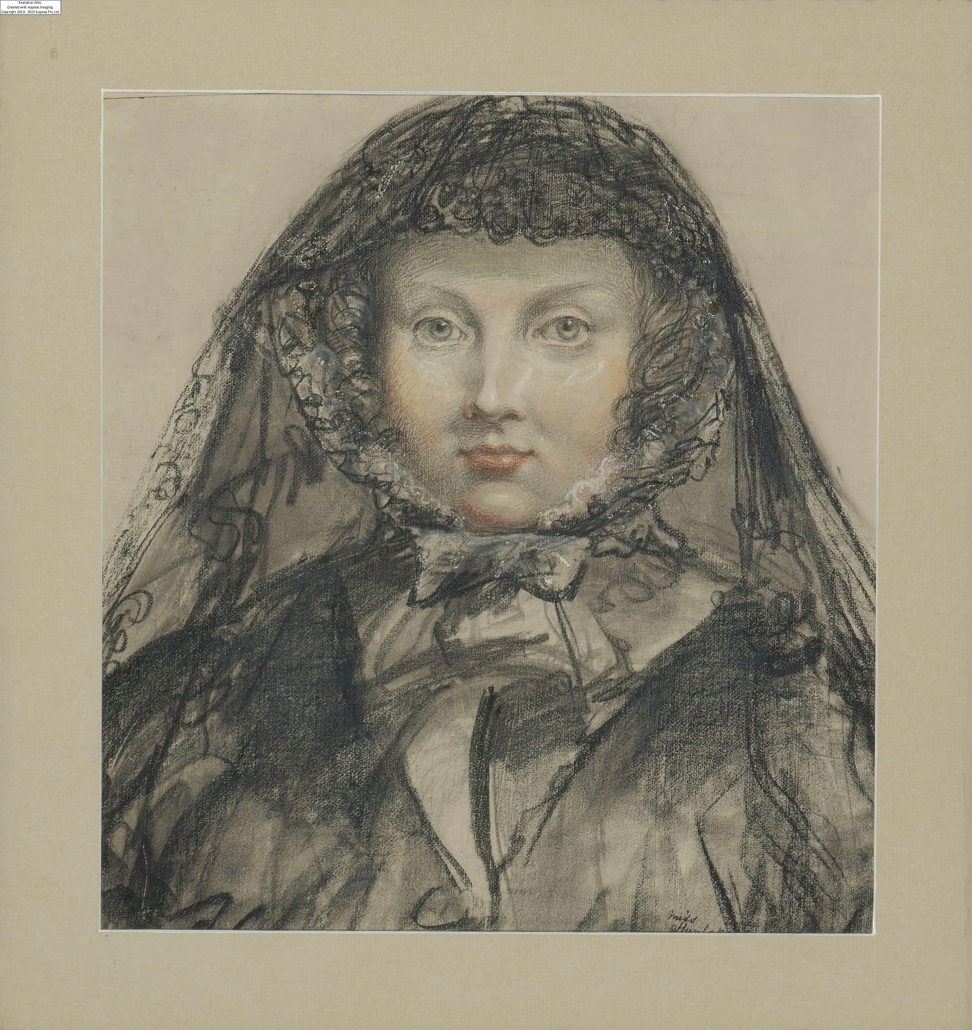 Daniel Gardner | Miss Hunloke (1784) | MutualArt