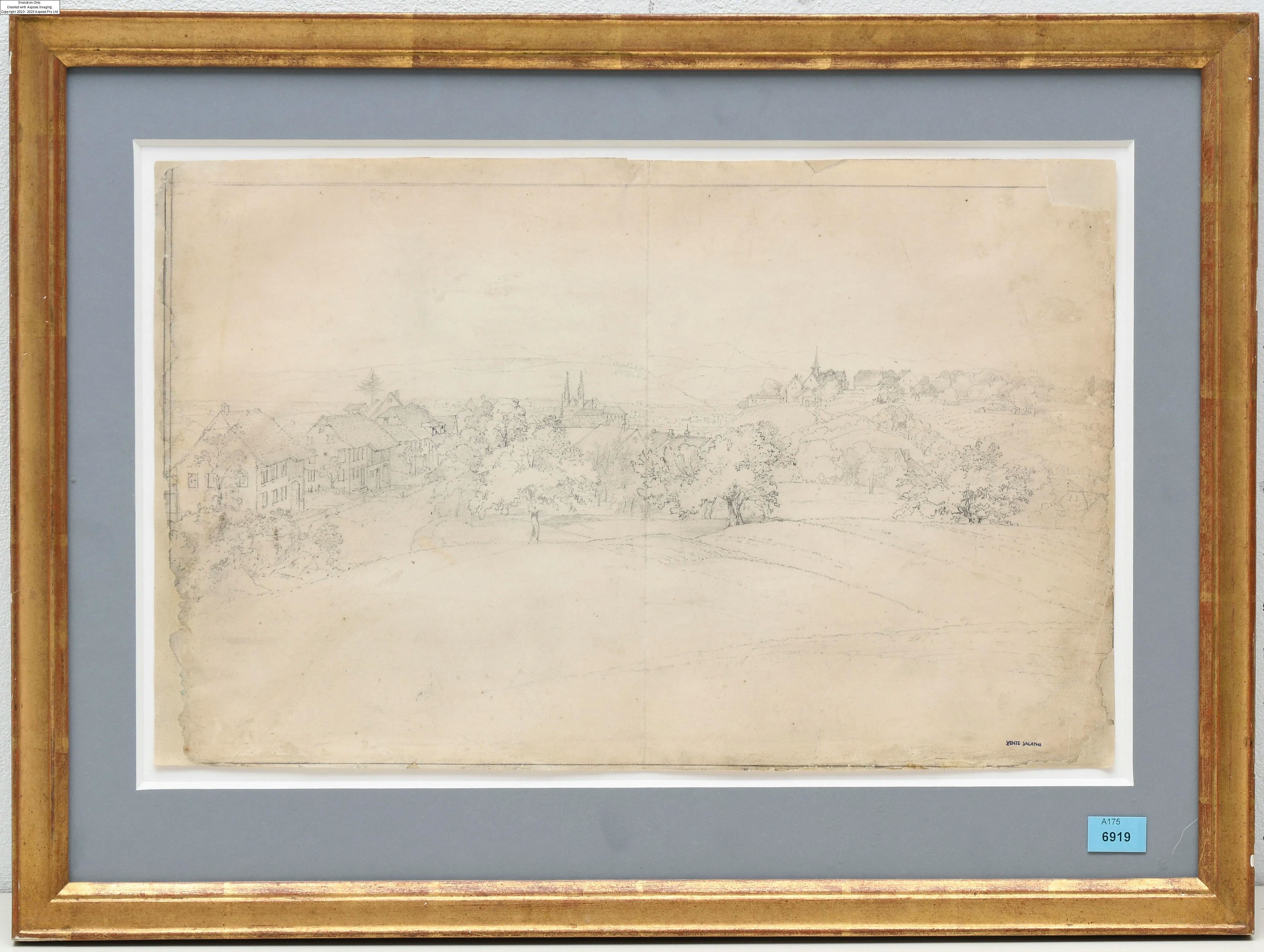 Friedrich Salathé | Blick von Binningen Richtung Basler Münster (2013 ...