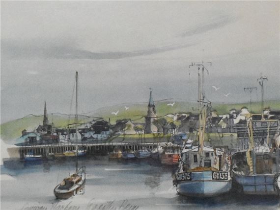 Dorothy Bruce | Girvan Harbour | MutualArt