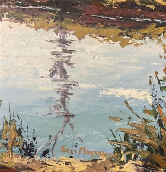 Peter Matthews | Outback Creek | MutualArt