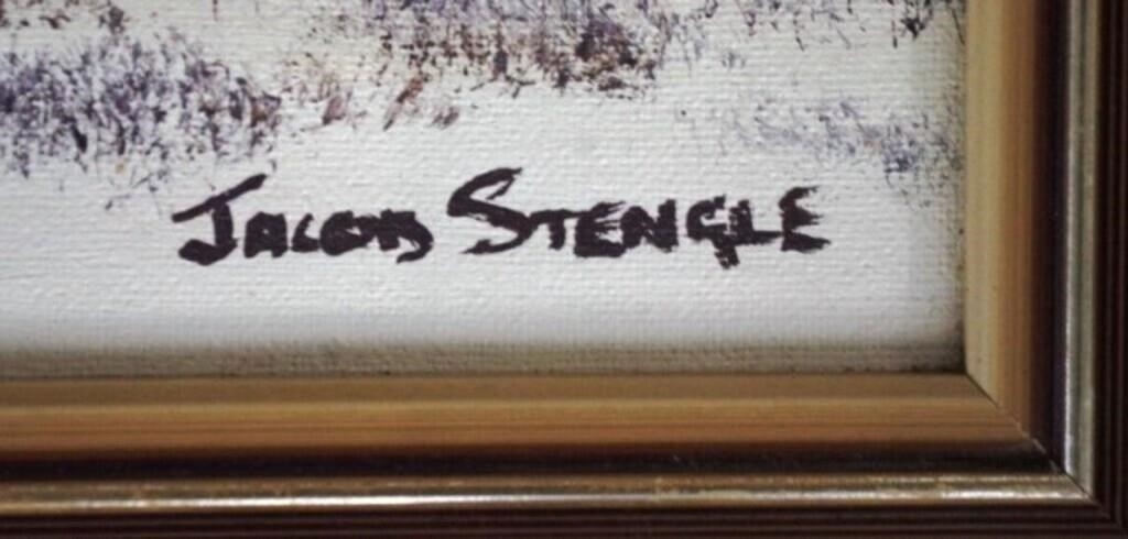 Jacob Stengle | Landscape With Figures | MutualArt