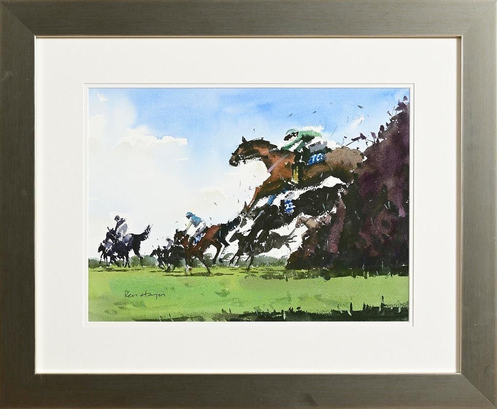Ken Hayes | Racing at Fairyhouse | MutualArt