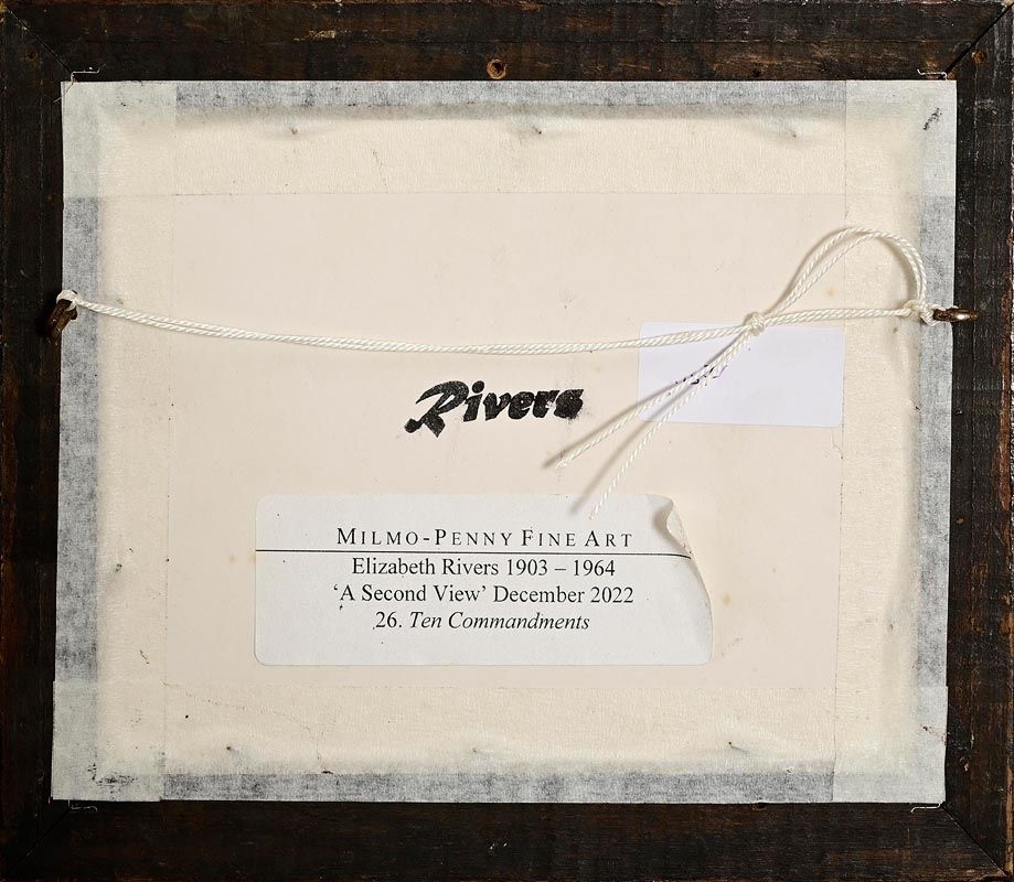 Elizabeth Rivers | Ten Commandments | MutualArt