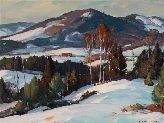 Aldro Thompson Hibbard | Winter in Vermont | MutualArt
