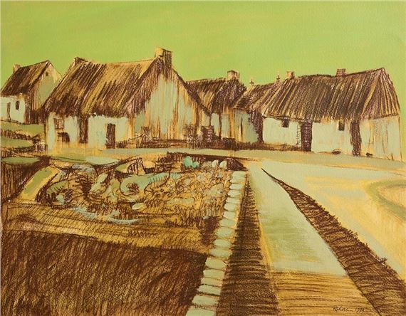 John Behan | The Old Claddagh Galway (1999 (1999) | MutualArt