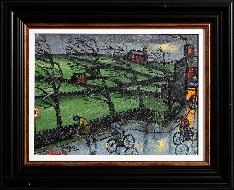 James Downie | Cycling Through the Storm | MutualArt