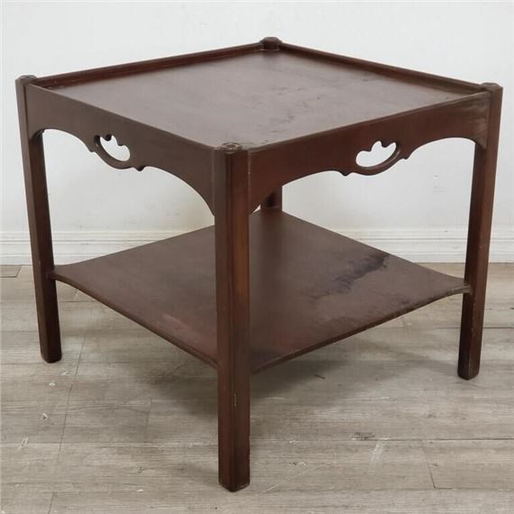 Kittinger | Kittinger Buffalo mahogany side table | MutualArt
