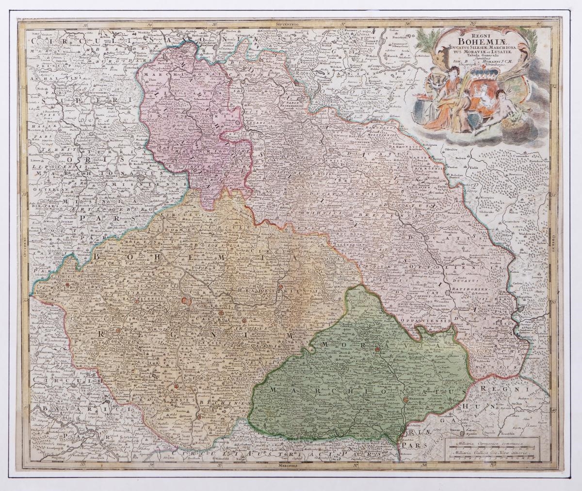 Johann Baptist Homann | Mapa Čech 1742 | MutualArt