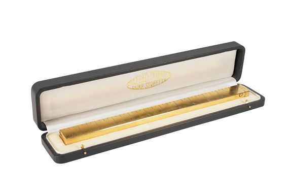 Alfred Dunhill | Foot ruler table lighter (Circa 1950s) | MutualArt