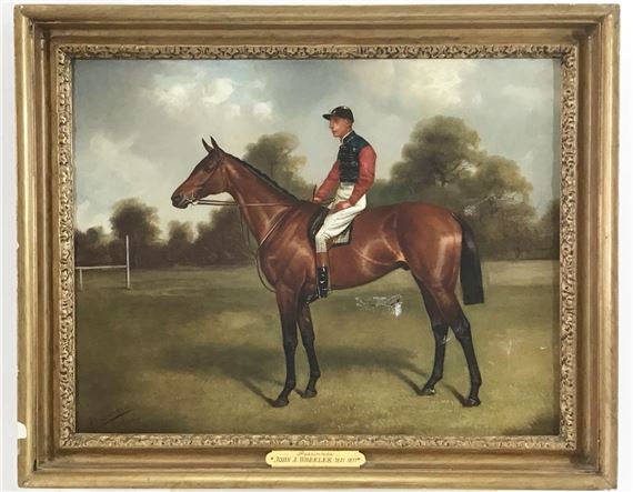 Alfred Wheeler | Horse jockey and horse (1895) | MutualArt
