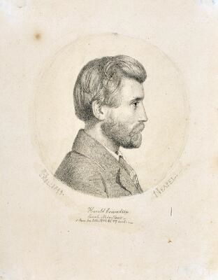 Lorenz Frolich | Portrait of Harald Conradsen (1820–1905 (1849) | MutualArt