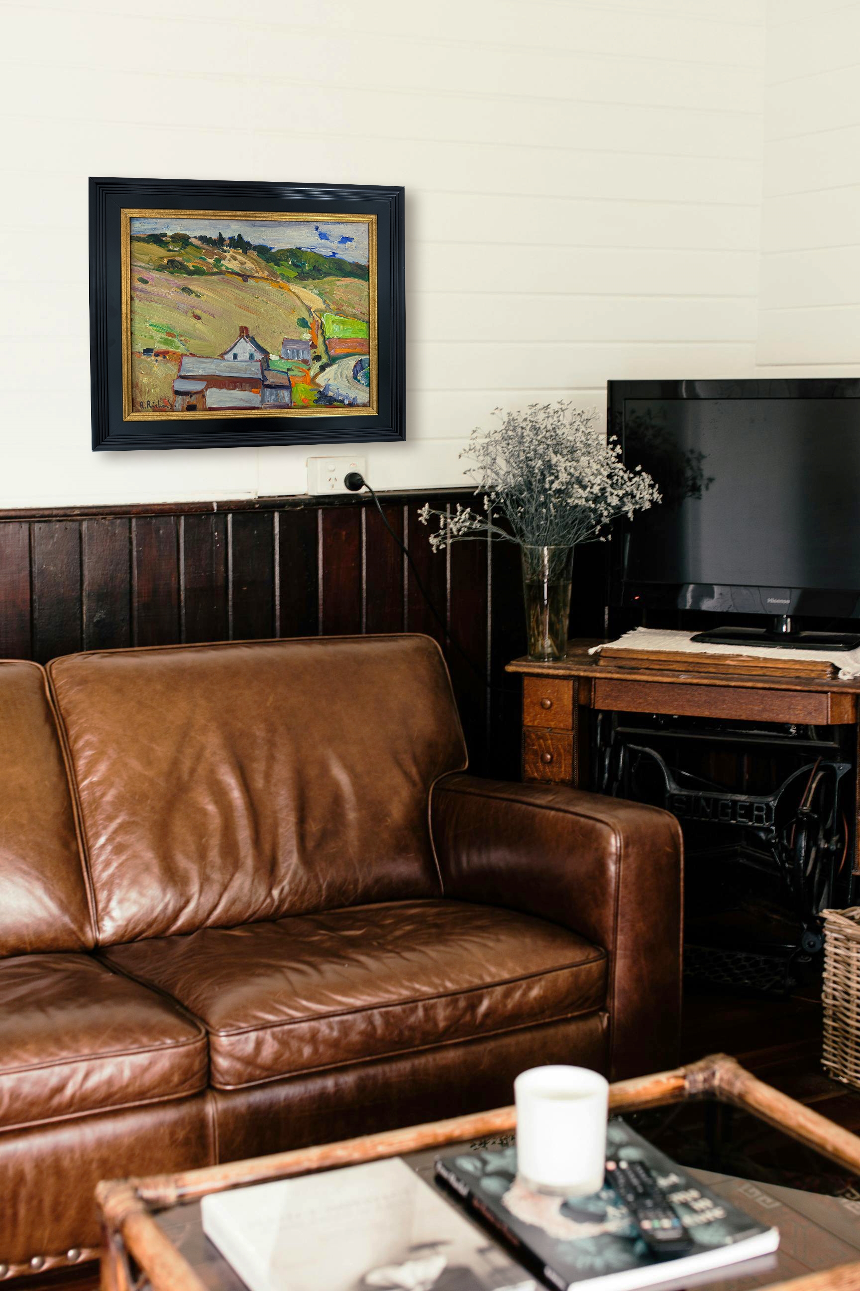 René Richard | Scene de Charlevoix | MutualArt