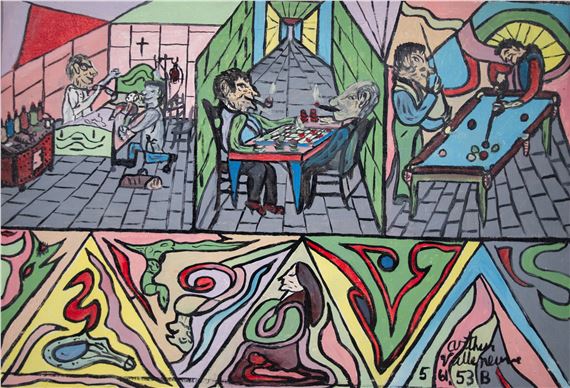 Arthur Villeneuve | Le travail et le repos | MutualArt